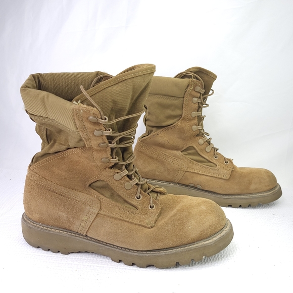 Corcoran | Shoes | Corcoran Leather Military Boots Vibram Combat Army ...